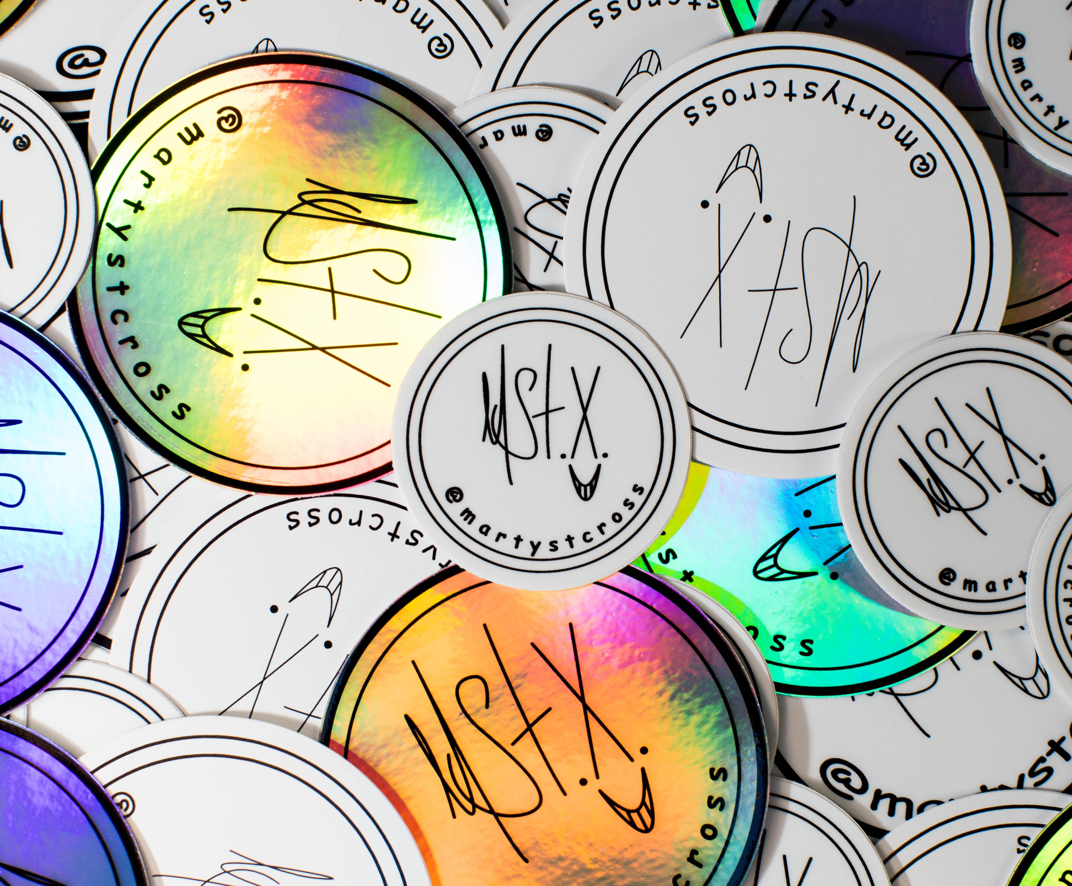 Stickers – Marty St. Cross